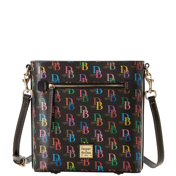 Dooney & Bourke | Bags | Dooney Bourke Db75 Multi Zip Crossbody ...